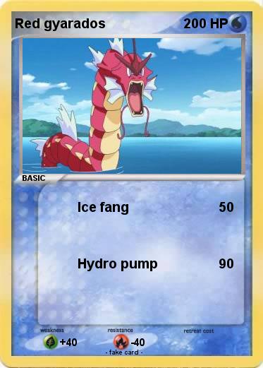 Pokemon Red Gyarados