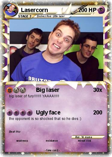 Lasercorn Face