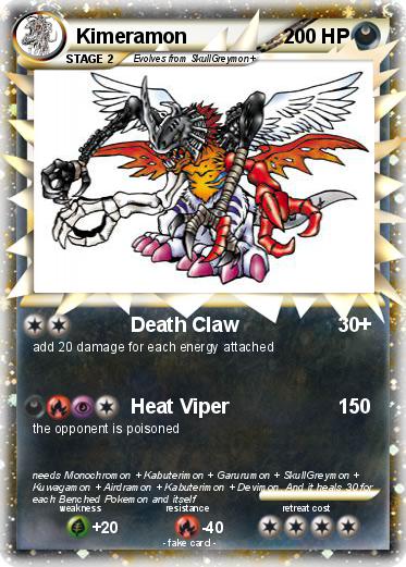 Kimeramon Card