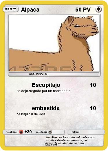 Alpaca Pokemon