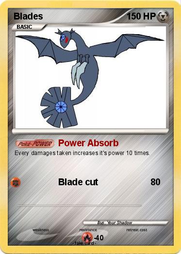 Pokémon Blades 1 1 - Power Absorb - My Pokemon Card