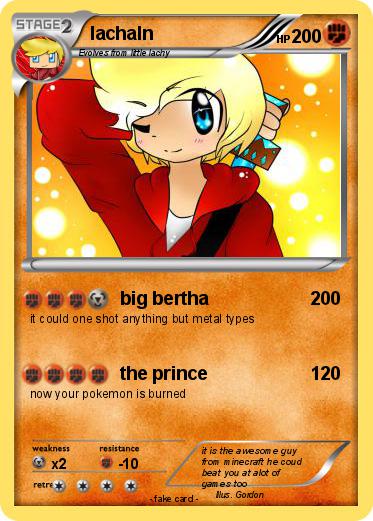 Pokémon lachaln - big bertha - My Pokemon Card