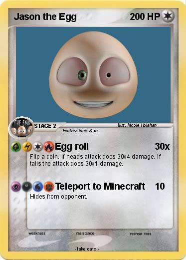 Pokémon Jason the Egg 2 2 - Egg roll - My Pokemon Card