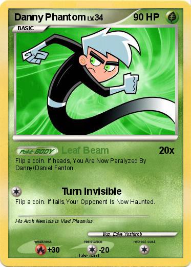 Pokémon Danny Phantom 75 75 - Leaf Beam - My Pokemon Card