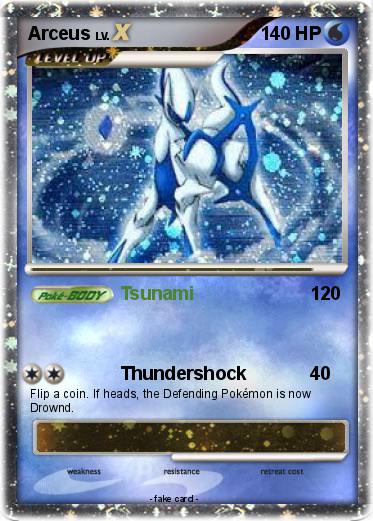 Pokémon Arceus 8236 8236 - Tsunami - My Pokemon Card