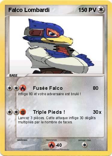 Pokémon Falco Lombardi 4 4 - Fusée Falco - Ma carte Pokémon