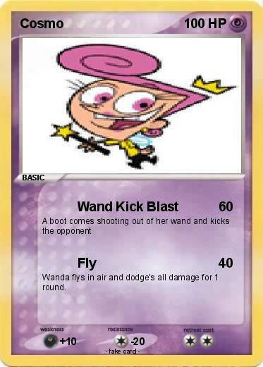Pokémon Cosmo 30 30 - Wand Kick Blast - My Pokemon Card