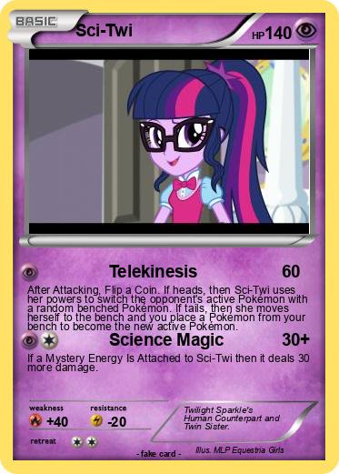 Pokémon Sci Twi - Telekinesis - My Pokemon Card