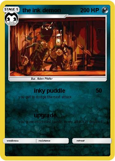 Pokémon the ink demon 5 5 - inky puddle - My Pokemon Card