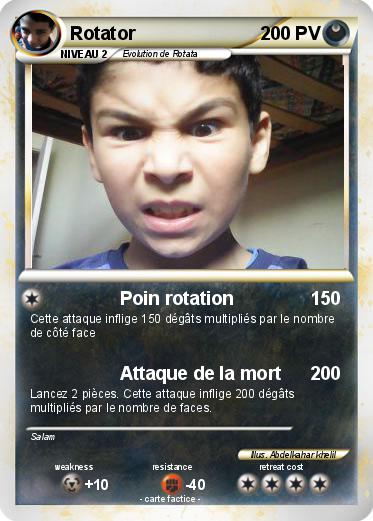 Pokémon Rotator - Poin rotation - Ma carte Pokémon
