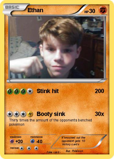 Pokémon Ethan 911 911 - Stink hit - My Pokemon Card