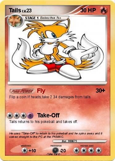 Pokémon Tails 491 491 - Fly - My Pokemon Card