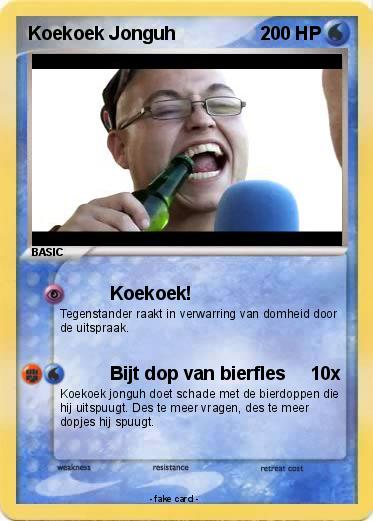 Pokémon Koekoek Jonguh - Koekoek! - My Pokemon Card