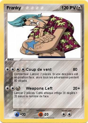 Pokémon Franky 14 14 - Coup de vent - Ma carte Pokémon