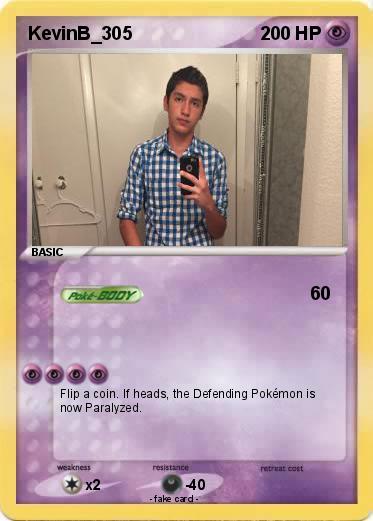 Pokémon KevinB 305 305 - My Pokemon Card