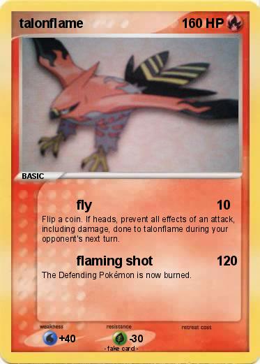Pokémon talonflame 68 68 - fly - My Pokemon Card