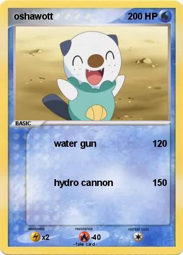 Pokémon oshawott 814 814 - water gun - My Pokemon Card