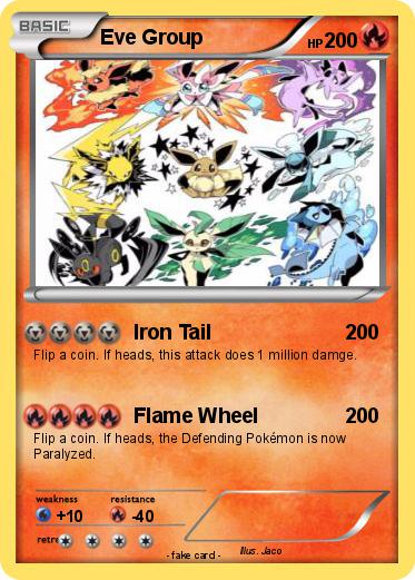 Pokémon Eve Group 1 1 - Iron Tail - My Pokemon Card
