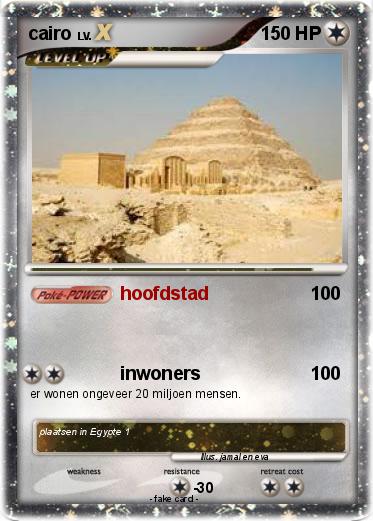 Pokémon cairo 5 5 - hoofdstad - My Pokemon Card