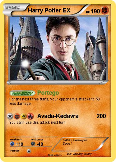 Pokémon Harry Potter EX 14 14 - Portego - My Pokemon Card