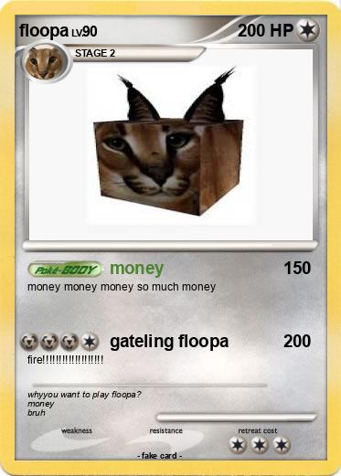 Pokémon floopa 13 13 - money - My Pokemon Card