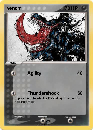 Pokémon venom 512 512 - Agility - My Pokemon Card