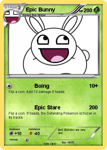 Pokémon Epic Bunny 4 4 - Boing - My Pokemon Card