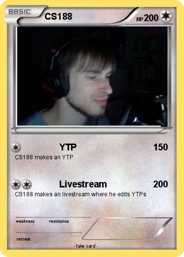 Pokémon CS188 1 1 - YTP - My Pokemon Card