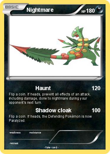 Pokémon Nightmare 509 509 - Haunt - My Pokemon Card