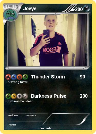 Pokémon Joeye - Thunder Storm - My Pokemon Card