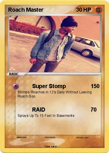 Pokémon Roach Master - Super Stomp - My Pokemon Card
