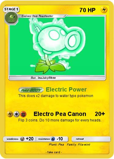 Pokémon 1 144194 144194 - Electric Power - My Pokemon Card