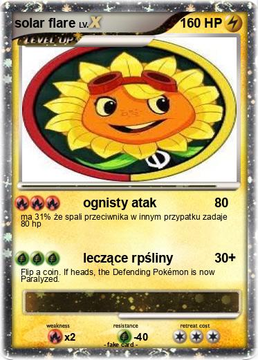 Pokémon solar flare 19 19 - ognisty atak - My Pokemon Card