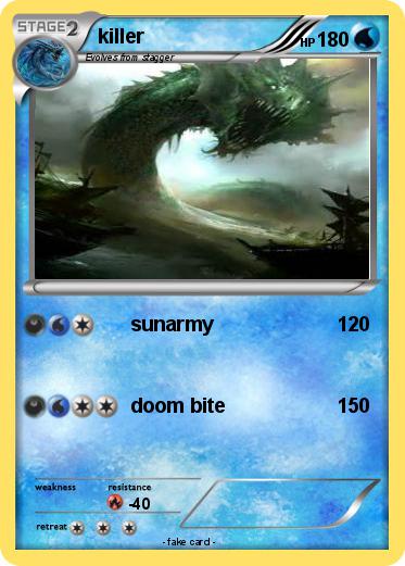 Pokémon killer 3937 3937 - sunarmy - My Pokemon Card