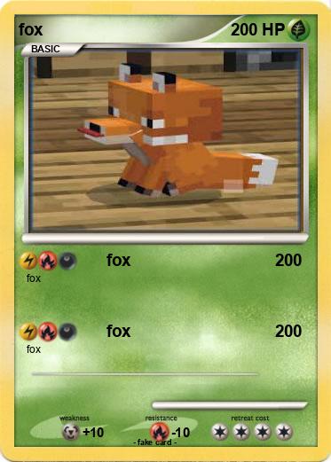 Pokémon fox 1010 1010 - fox - My Pokemon Card