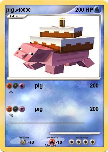 Pokémon pig 1026 1026 - pig - My Pokemon Card