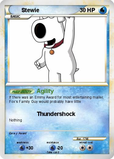 Pokémon Stewie 891 891 - Agility - My Pokemon Card
