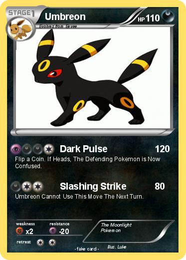 Pokémon Umbreon 976 976 - Dark Pulse - My Pokemon Card