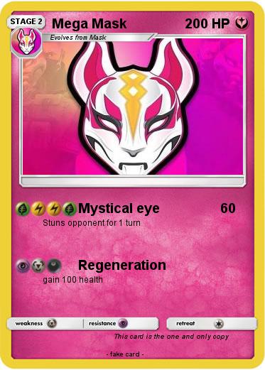 Pokémon Mega Mask - Mystical eye - My Pokemon Card