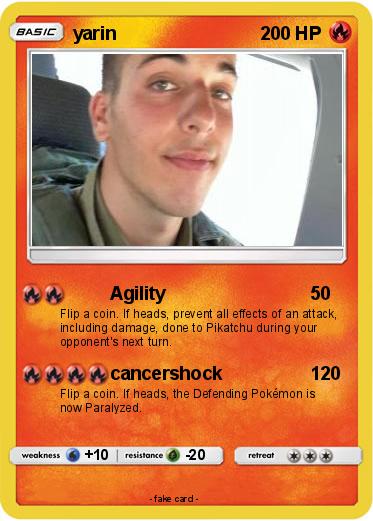 Pokémon yarin - Agility - My Pokemon Card