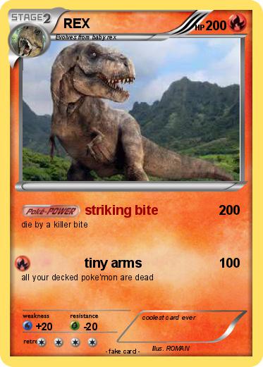 Pokémon REX 568 568 - striking bite - My Pokemon Card