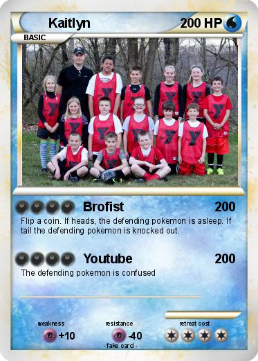 Pokémon Kaitlyn 35 35 - Brofist - My Pokemon Card
