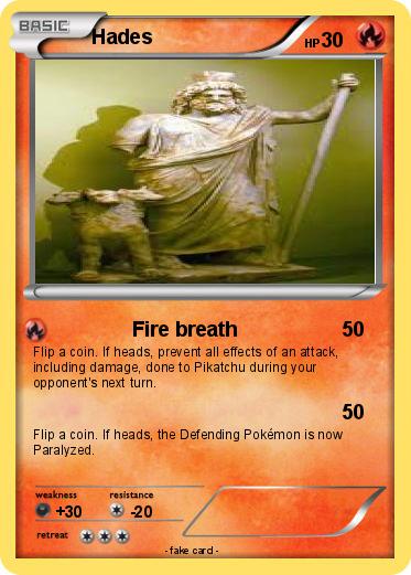 Pokémon Hades 967 967 - Fire breath - My Pokemon Card