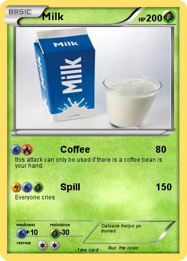 Pokémon Milk 149 149 - Coffee - My Pokemon Card