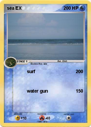 Pokémon sea 407 407 - surf - My Pokemon Card