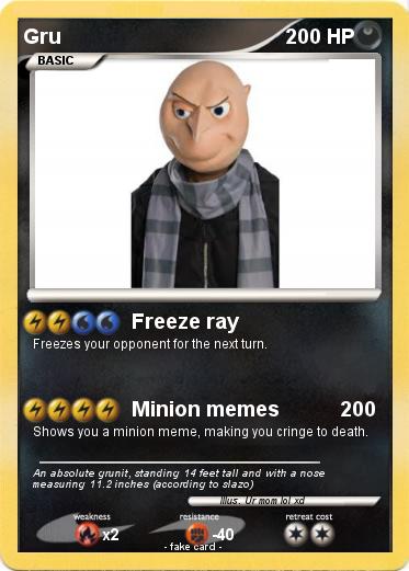 Pokémon Gru 153 153 - Freeze ray - My Pokemon Card