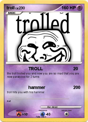 Pokémon troll 2118 2118 - TROLL - My Pokemon Card