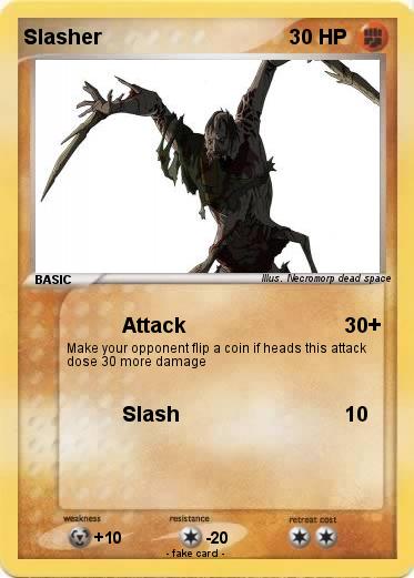 Pokémon Slasher 111 111 - Attack - My Pokemon Card