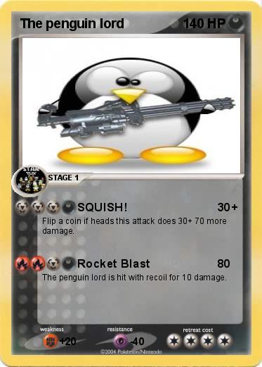 Pokémon The penguin lord - SQUISH! - My Pokemon Card