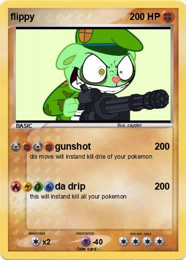 Pokémon flippy 291 291 - gunshot - My Pokemon Card